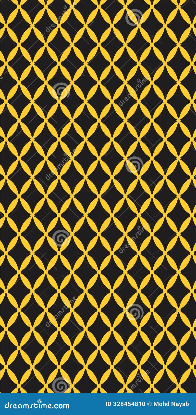 Vector Floral Abstract Seamless Pattern. Cdr X6 Stock Illustration ...