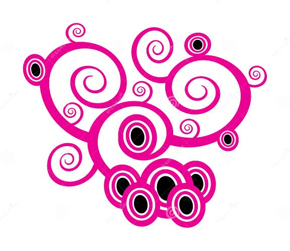 Vector floral motiv stock illustration. Illustration of decoration ...