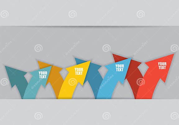 Vector flow chart template stock vector. Illustration of graphic - 64529159