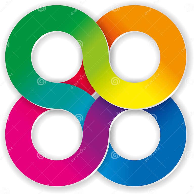 Vector flow design element stock vector. Illustration of colorful ...