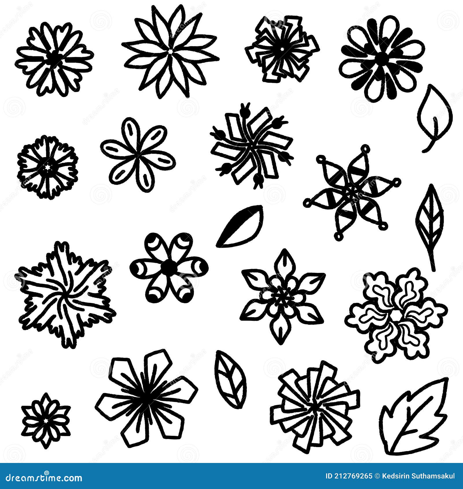 Flower Calligraphic Vintage Royal Design Elements Cartoon Vector ... Flower Calligraphic Vintage Royal Design Elements Cartoon Vector ...