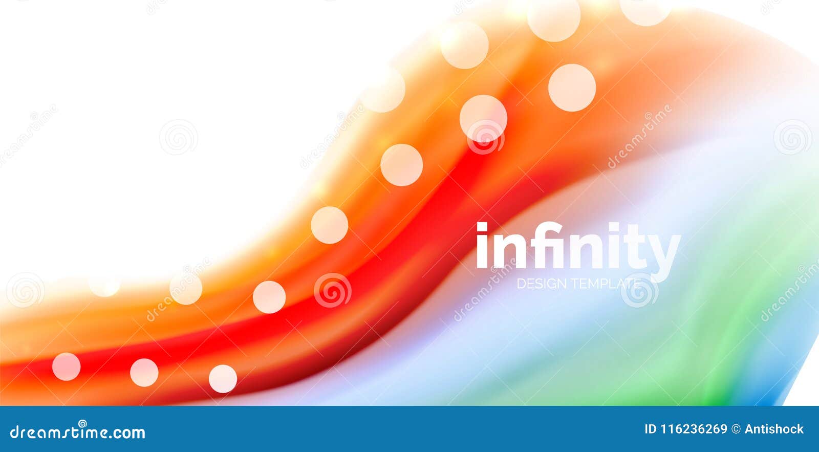 Vector Flowing Liqiud Colors Isolated on White, Wave Abstract ...