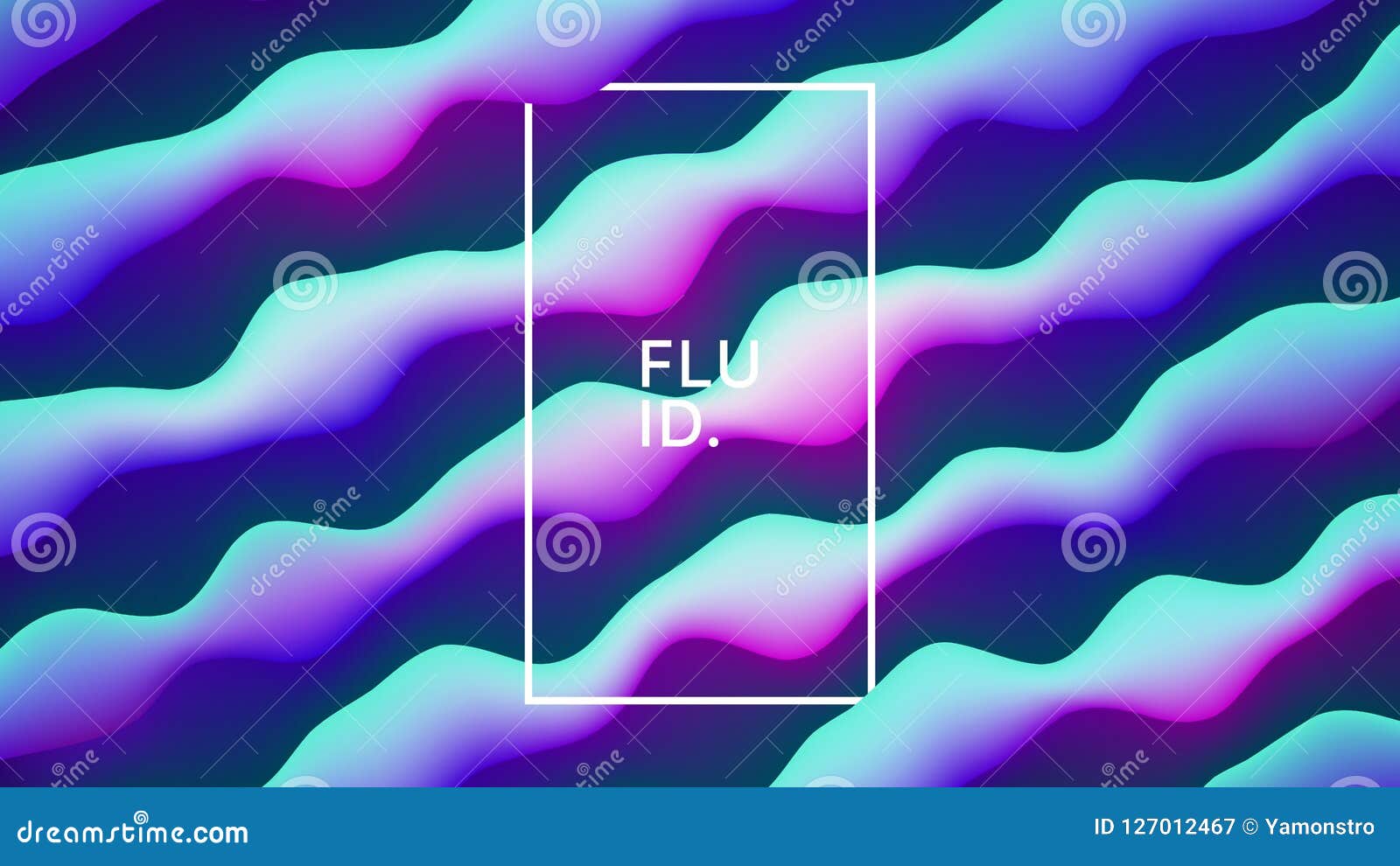Vector Fluid Design Abstract Background Stock Vector - Illustration of ...