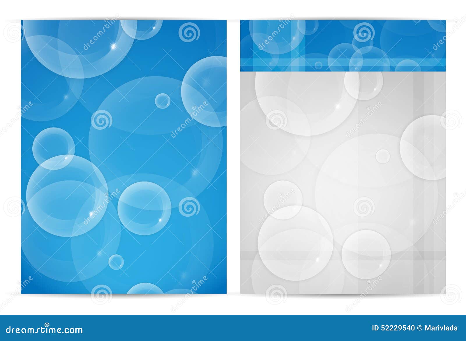 Vector flyer stock vector. Illustration of design, poster - 52229540