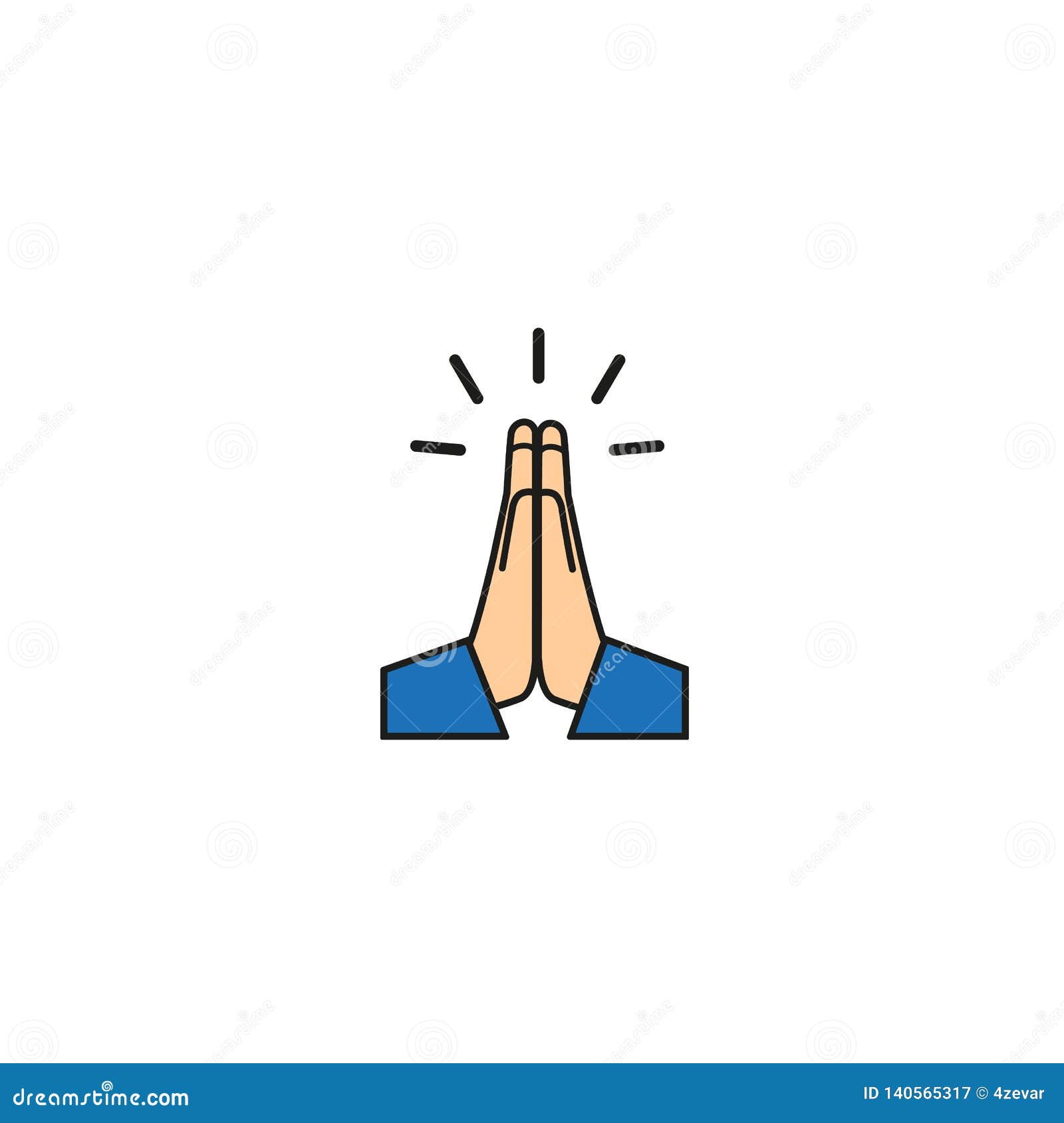Folded Hands In Prayer, Palm To Palm Hands, Christian Blessing In Grace ... Folded Hands In Prayer, Palm To Palm Hands, Christian Blessing In Grace ...