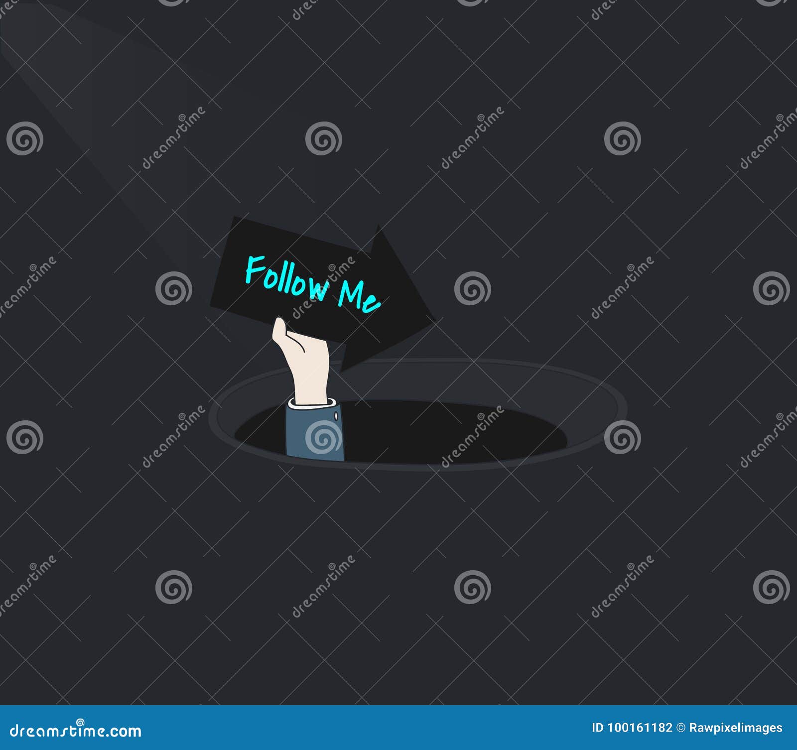 Vector of Follow Social Media Stock Vector - Illustration of doodle ...