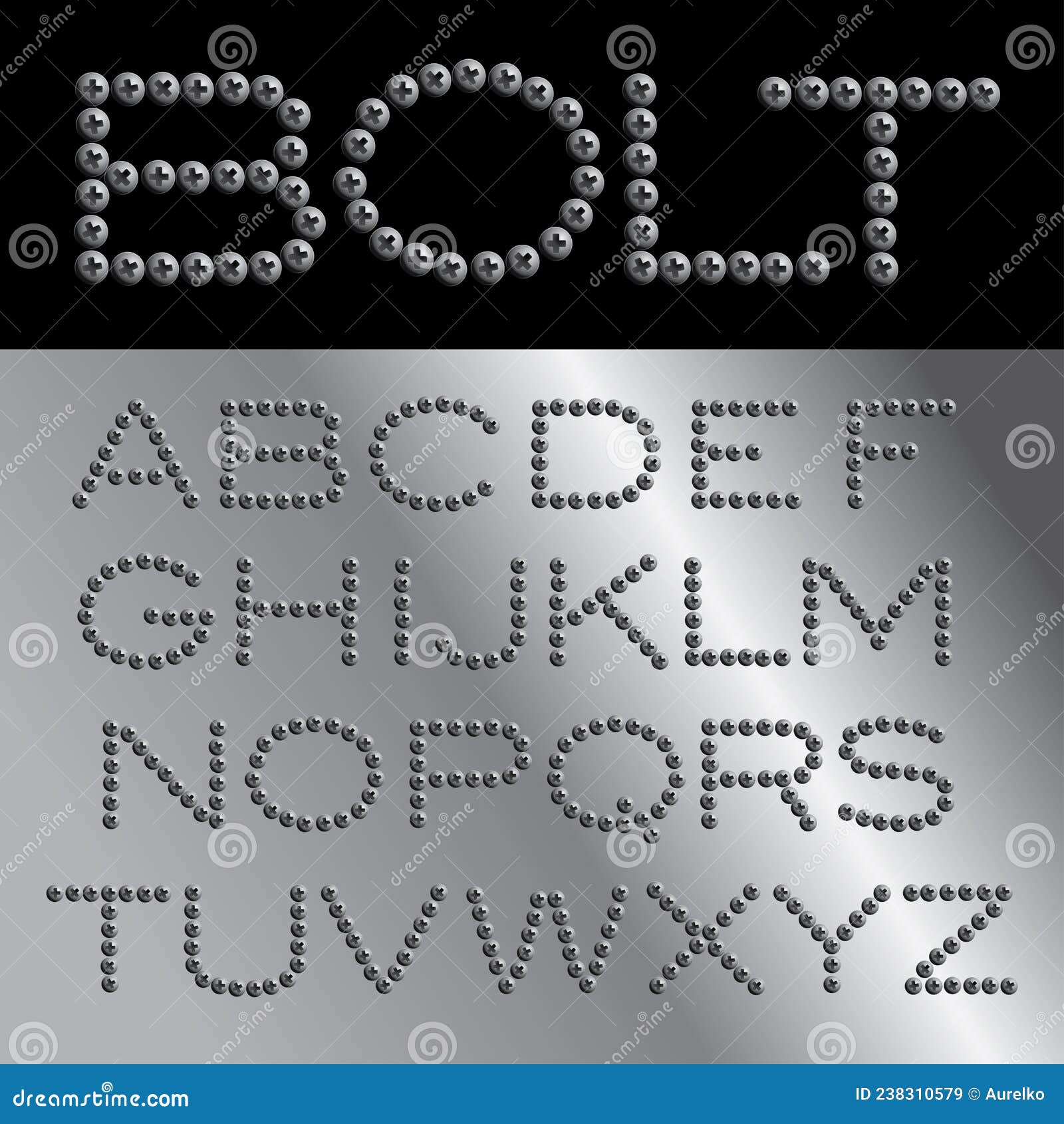 Alphabet stock vector. Illustration of graphic, isolation - 238310579