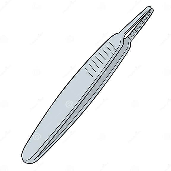 Vector of forcep stock vector. Illustration of operation - 119428276