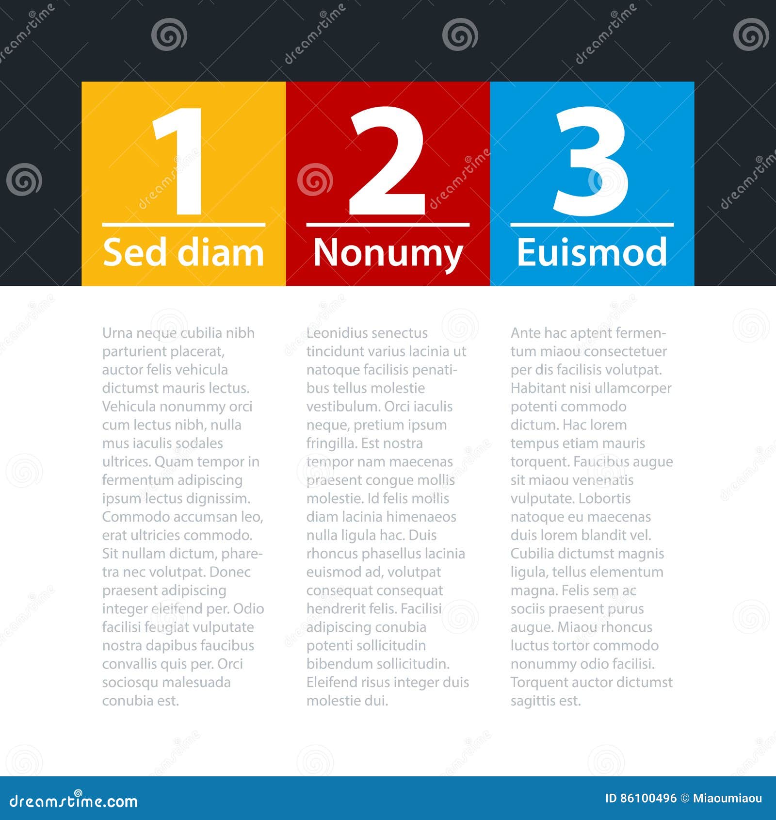 Vector Form for Presentations, Web Design or Printed Media Stock Vector ...