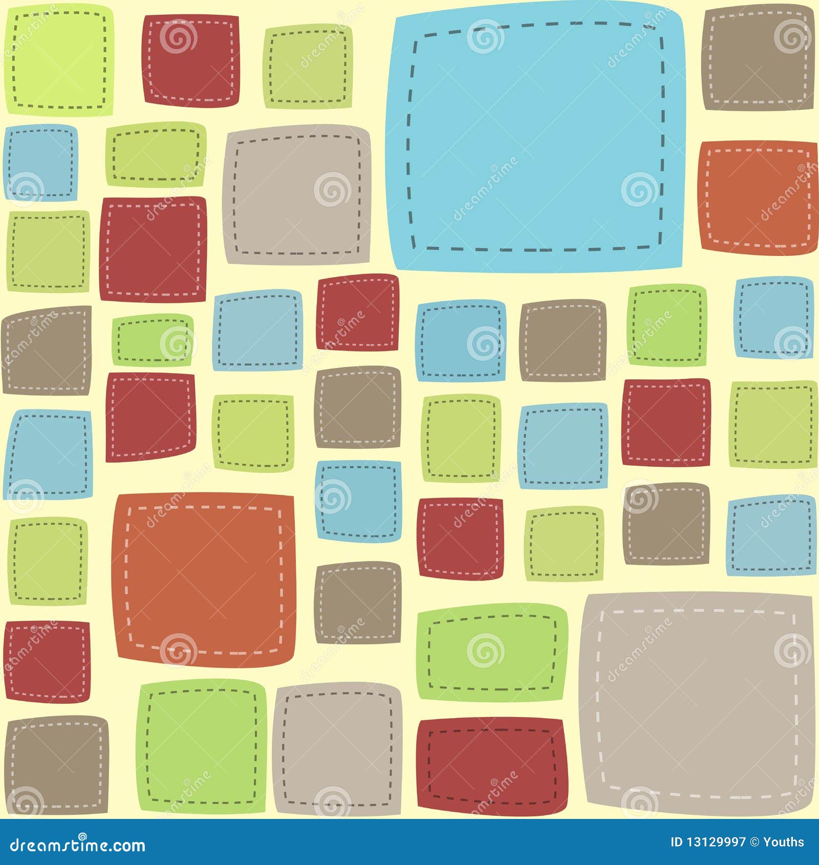 Vector Patch Frame Background Stock Vector - Illustration of background ...