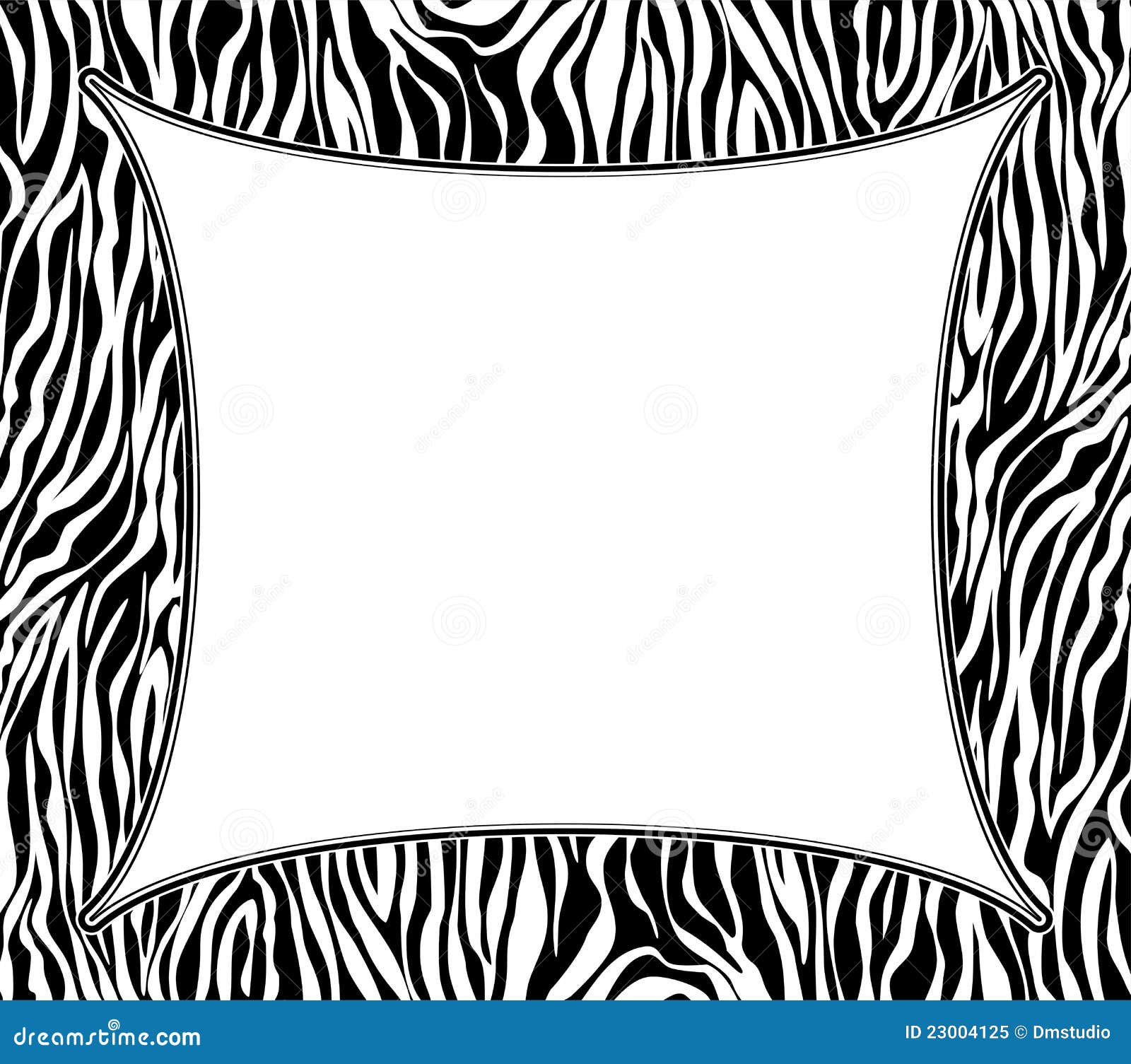 Zebra Print Frame