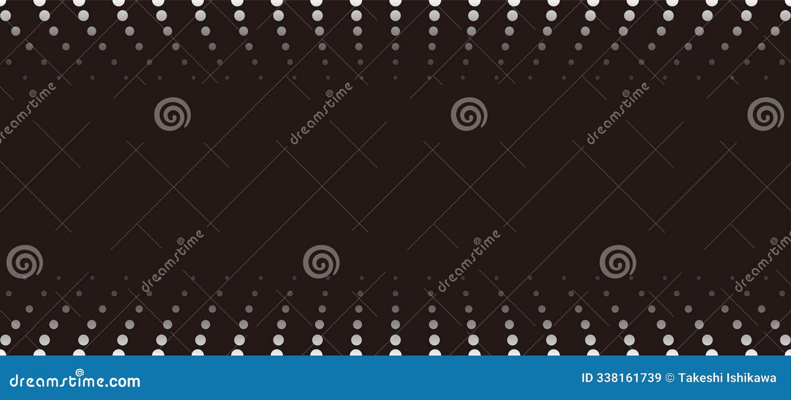 Vector Frame and Background Illustration with Abstract Dot Patterns ...