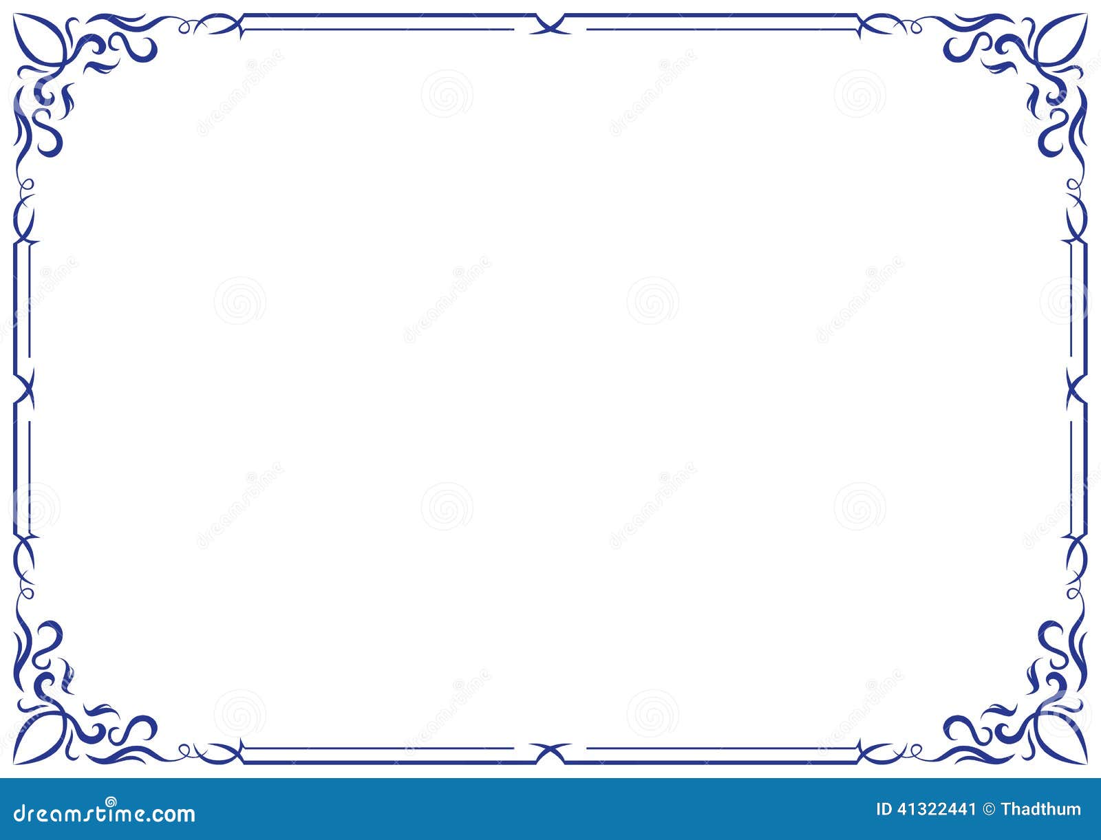 Vector Frame and Border Ornament Stock Vector - Illustration of icon ...