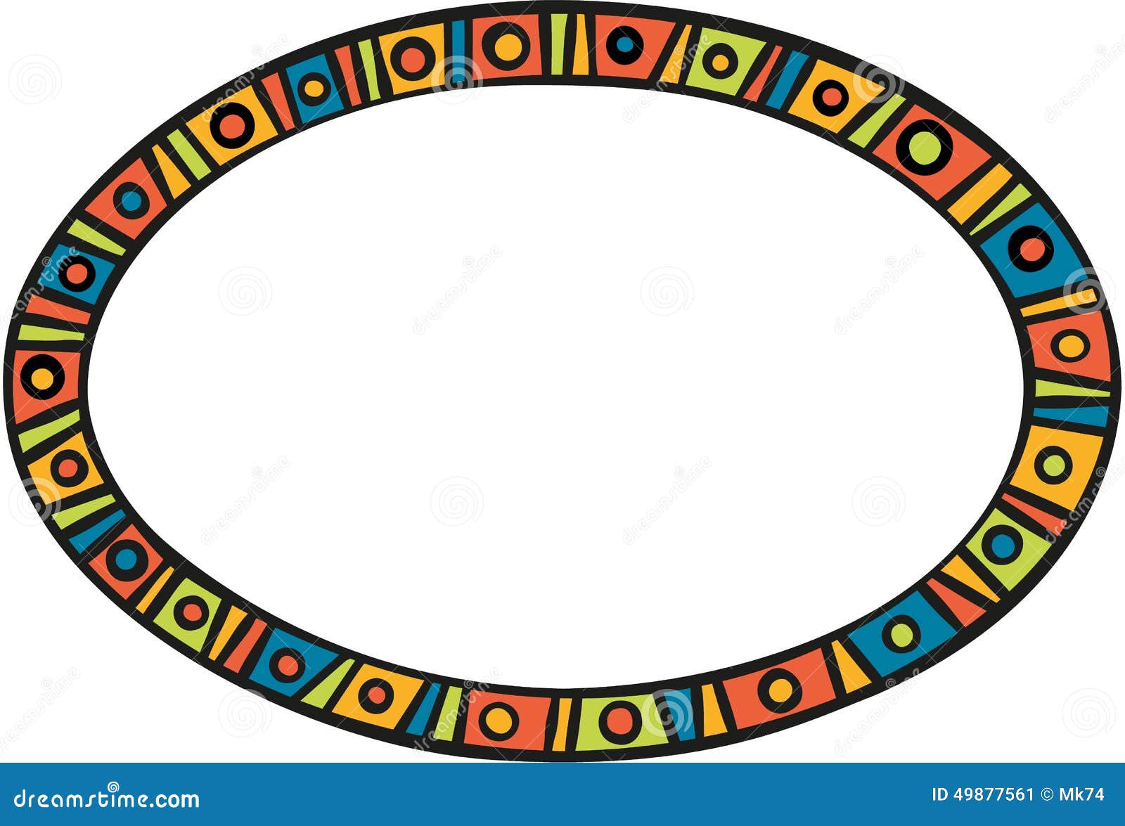 Vector frame stock vector. Illustration of frame, colors - 49877561