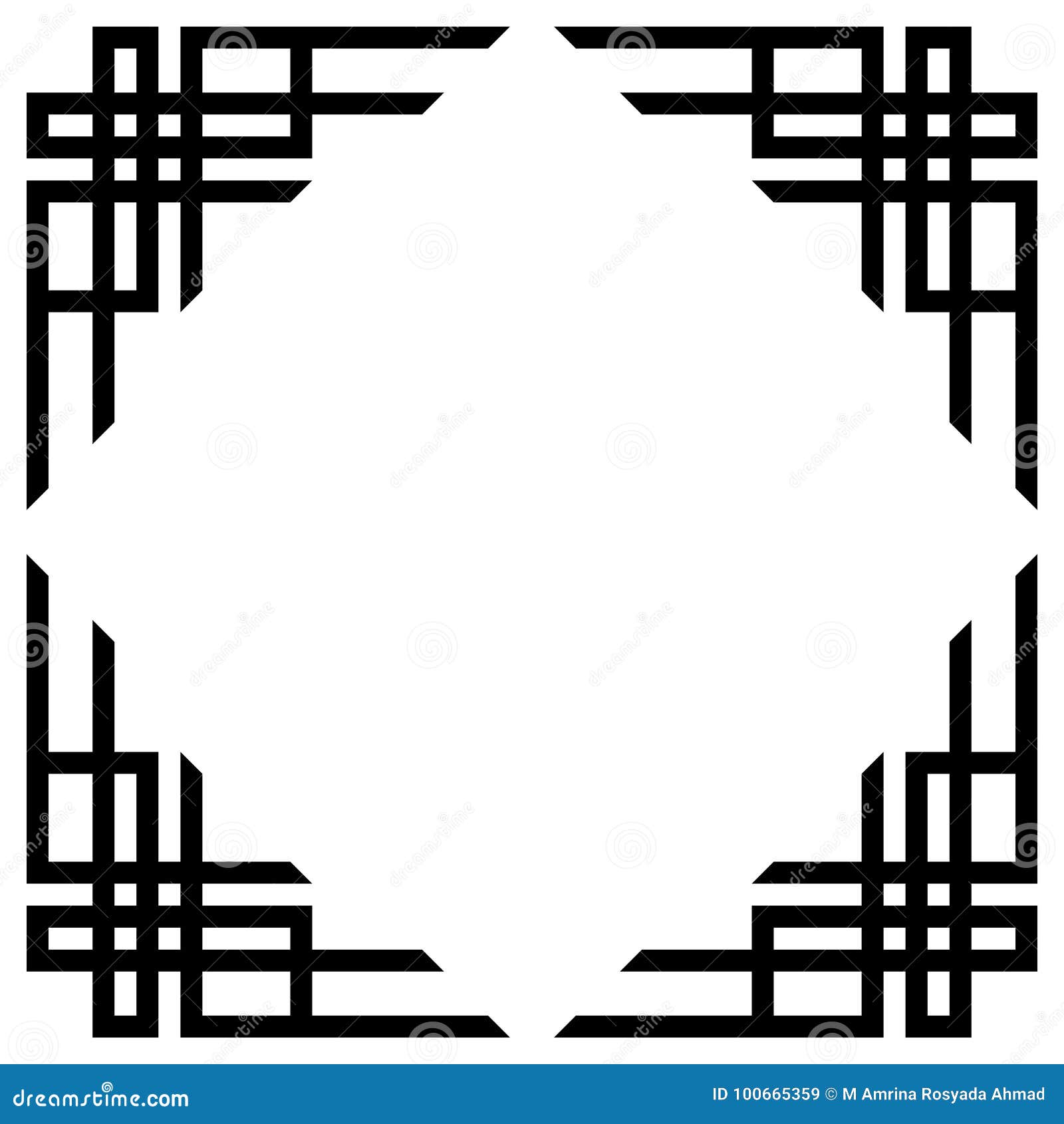 Vector Frame stock vector. Illustration of frame, design - 100665359