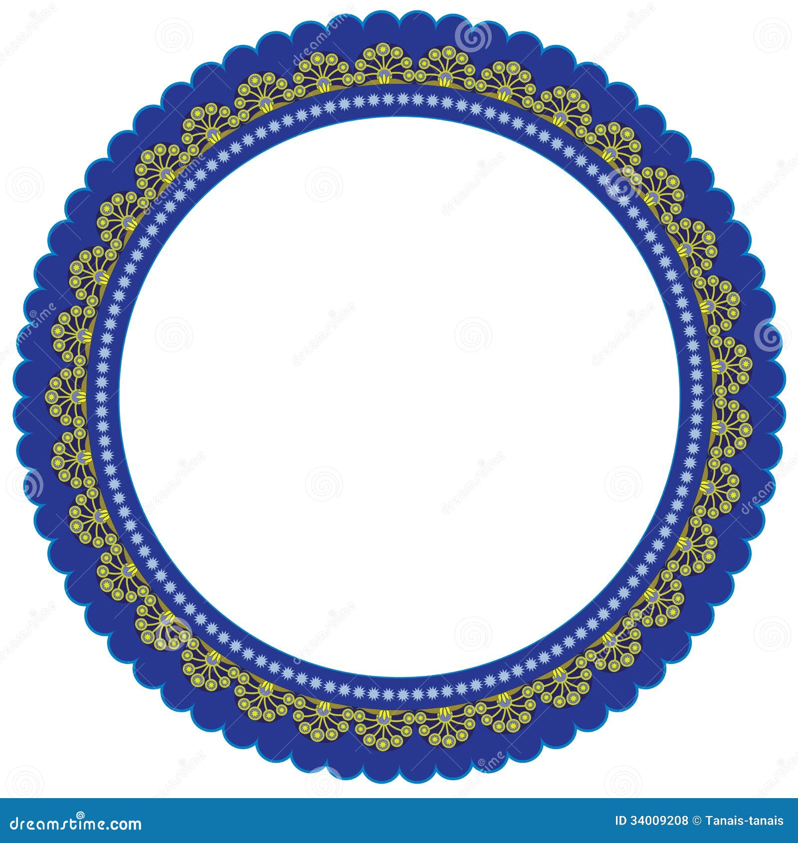 Vector frame stock vector. Illustration of background - 34009208