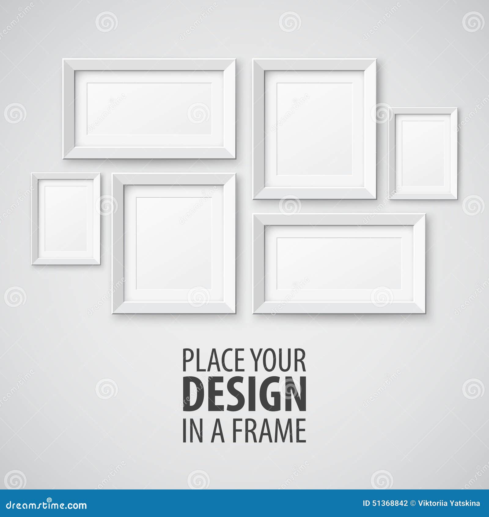 Vector Frame template stock vector. Illustration of retro - 51368842