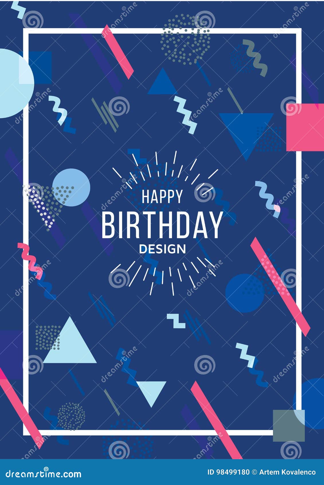 Vector Frame for Text and Labels Stock Vector - Illustration of line ...