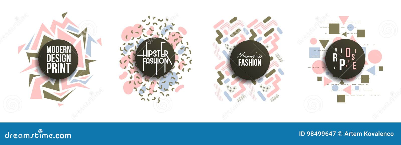 Vector Frame for Text and Labels Stock Vector - Illustration of brand ...