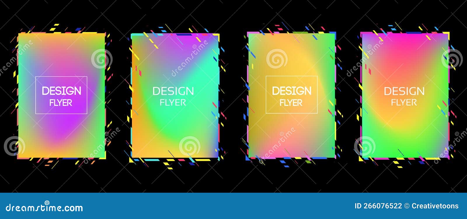 Vector Frame for Text Modern Art Graphics for Hipsters . Dynamic Frame ...