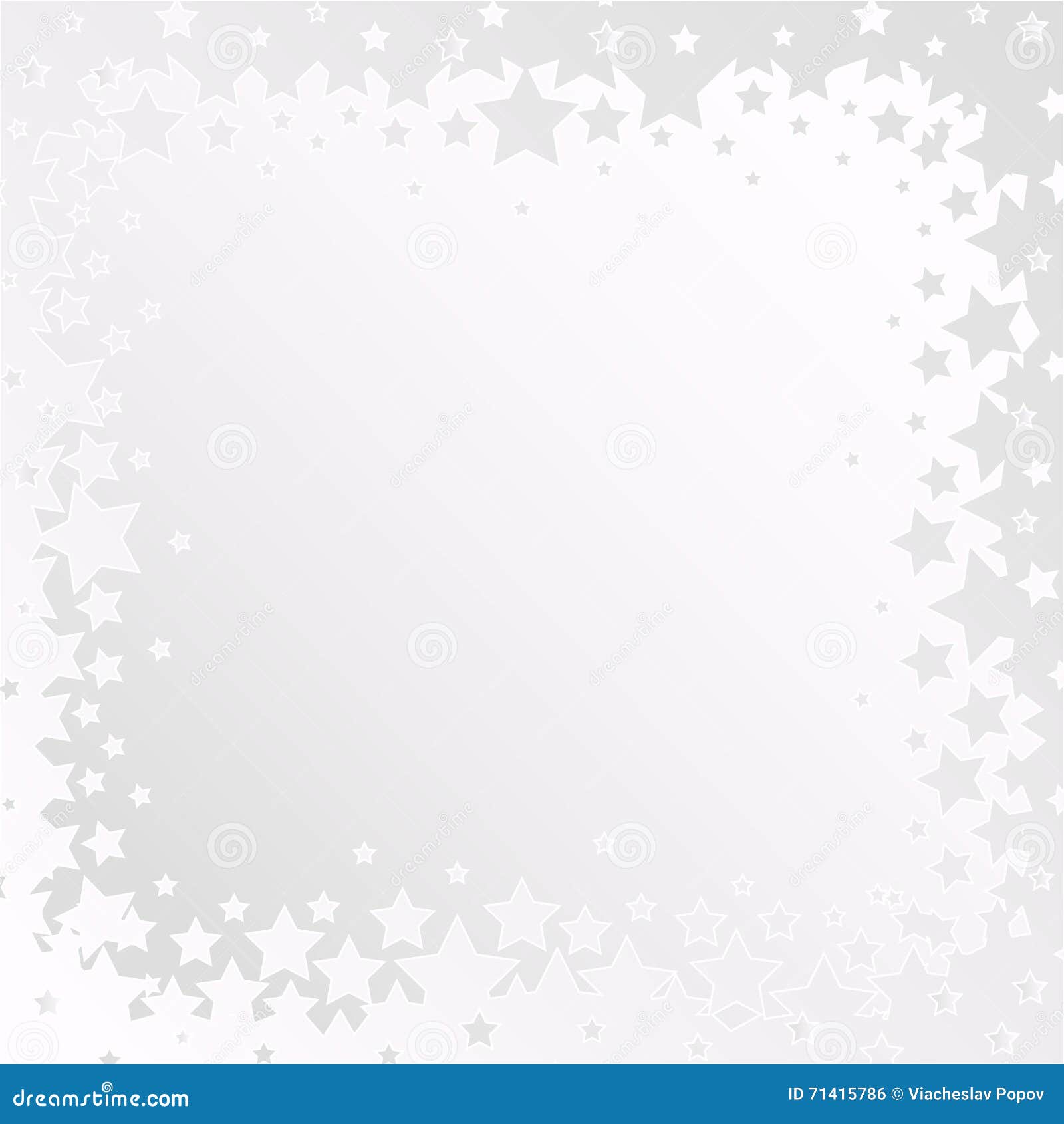 Vector Frame White Star Background Stock Vector - Illustration of decor ...