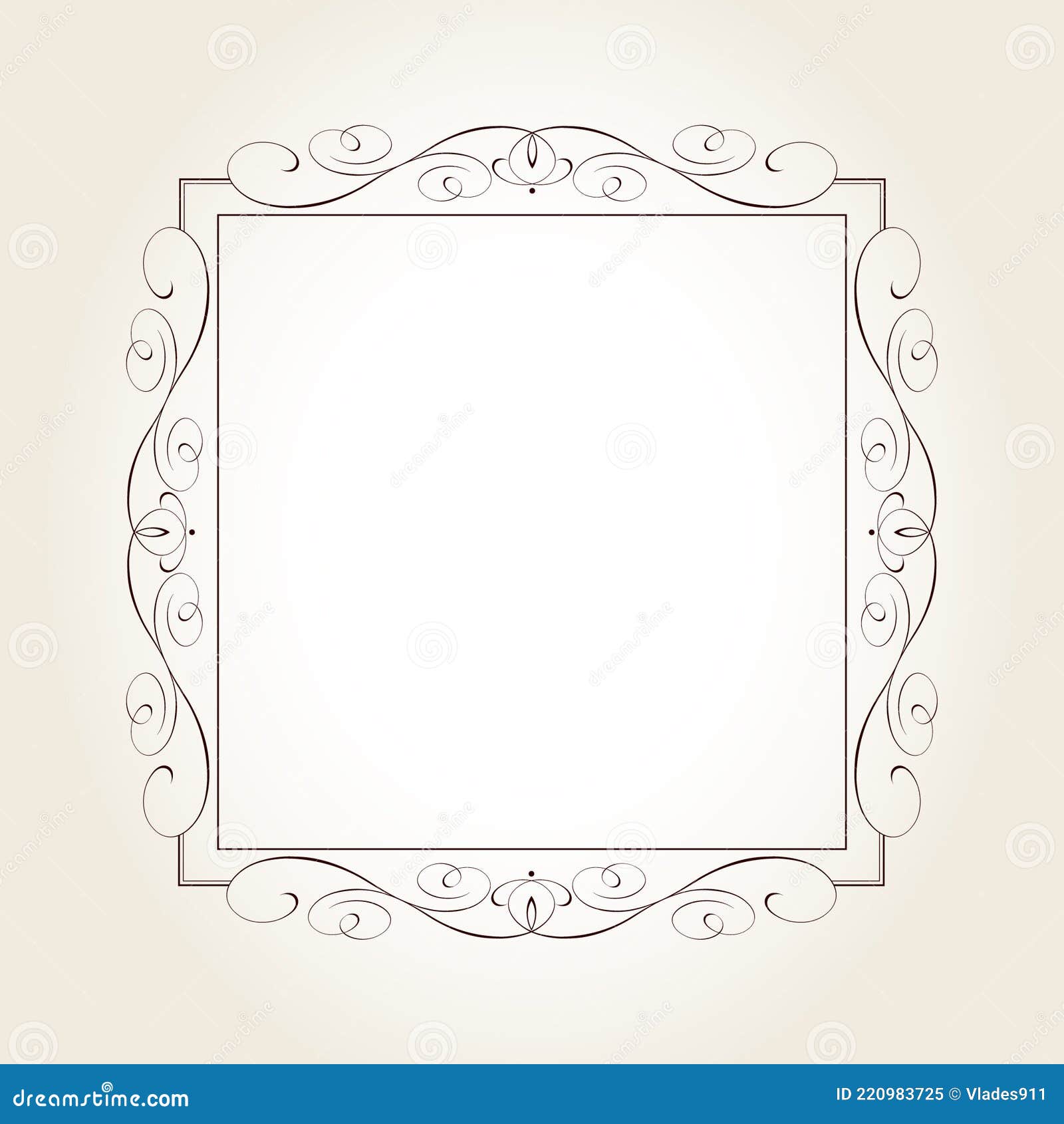 Horizontal Vector Frame for Your Projects. from the Largest and Best ...