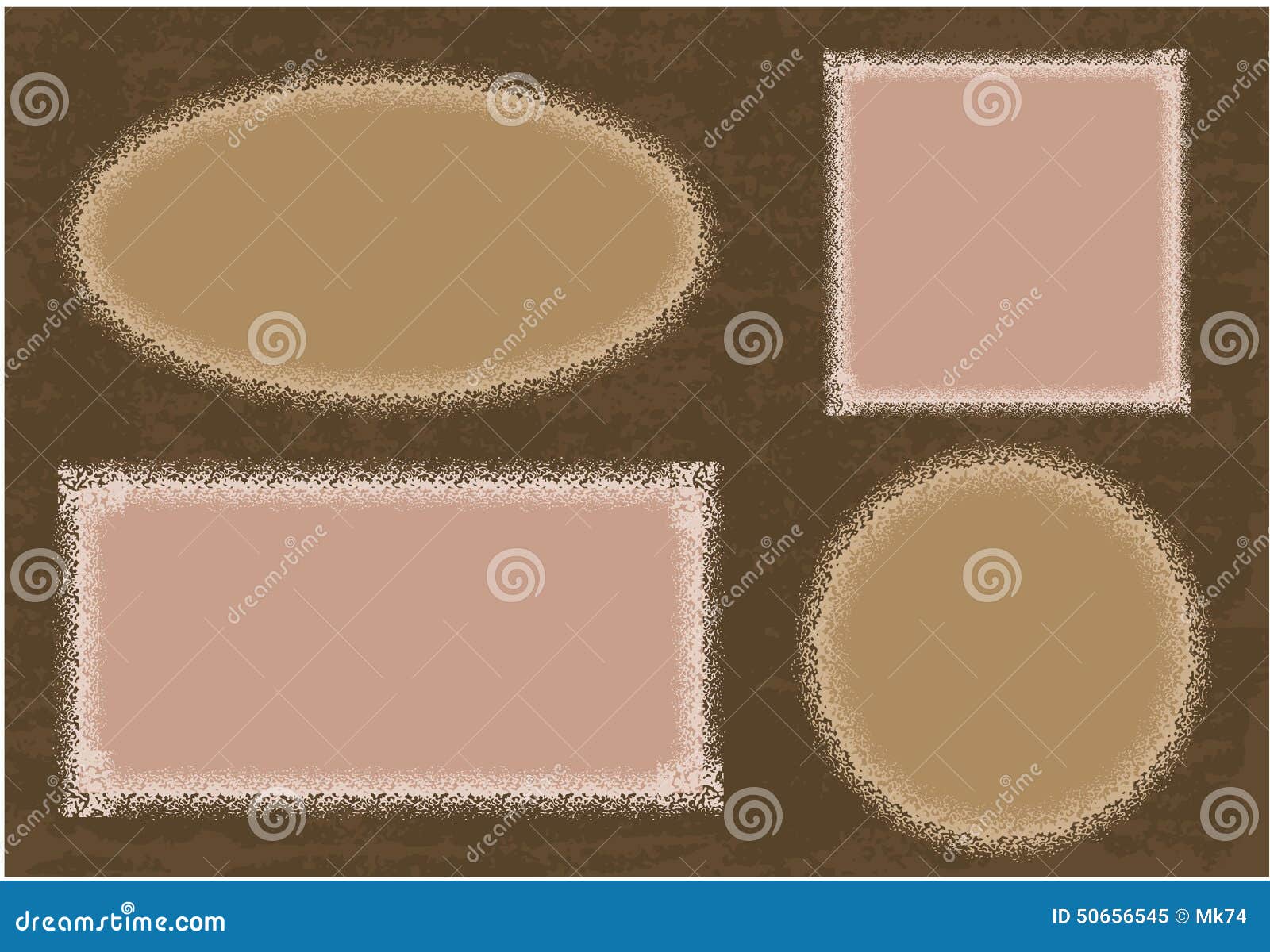 Vector frames stock vector. Illustration of rectangle - 50656545