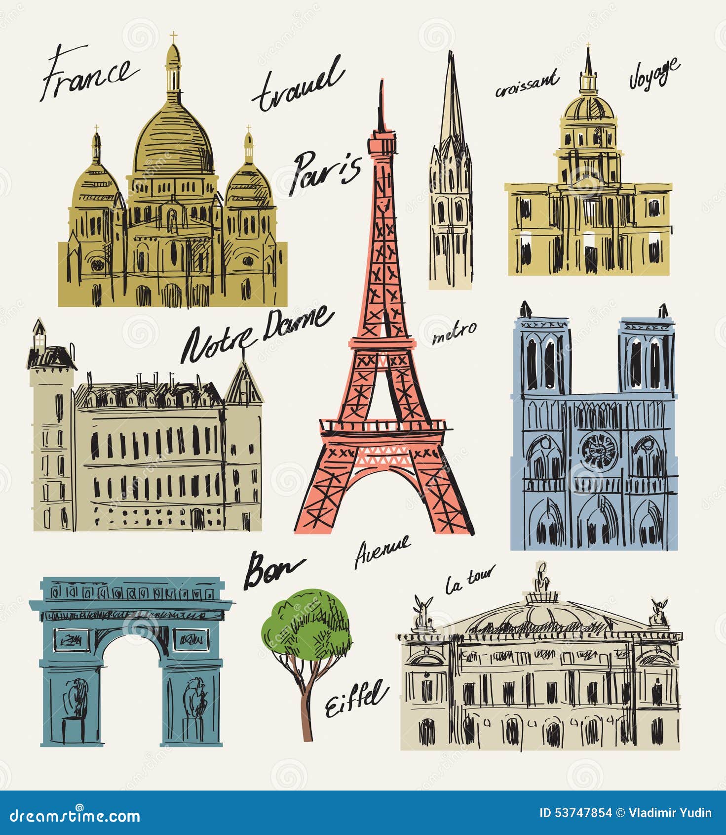 Vector Map Of France With Flag. Isolated, White Background Royalty-Free ...