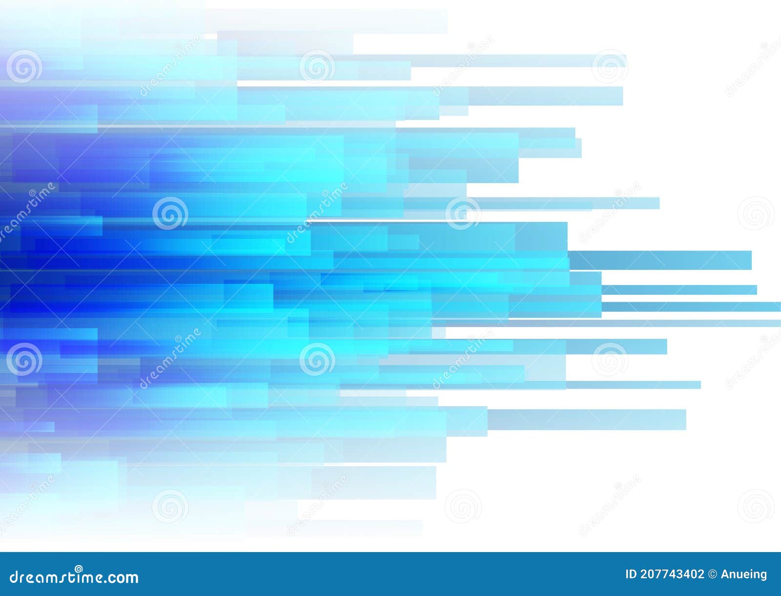 Vector : Franja Azul Sobre Fondo Blanco Ilustración del Vector ...