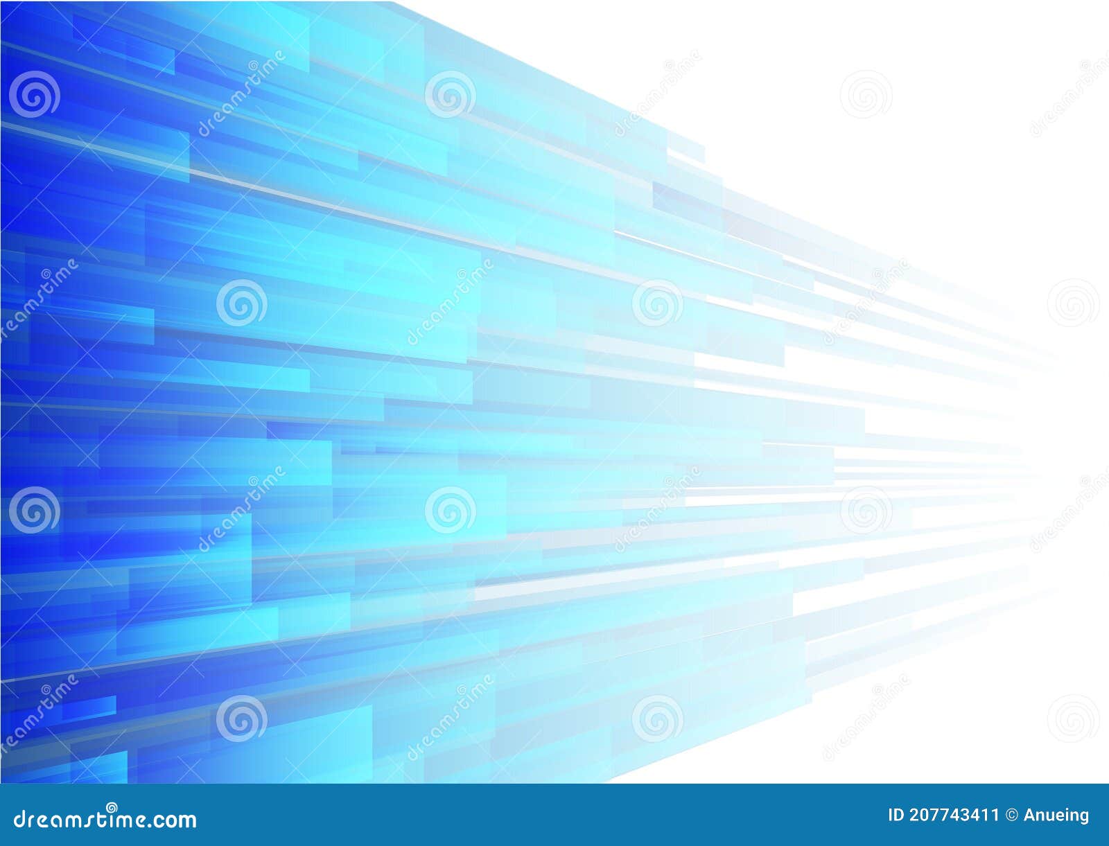 Vector : Franja Azul Sobre Fondo Blanco Ilustración del Vector ...