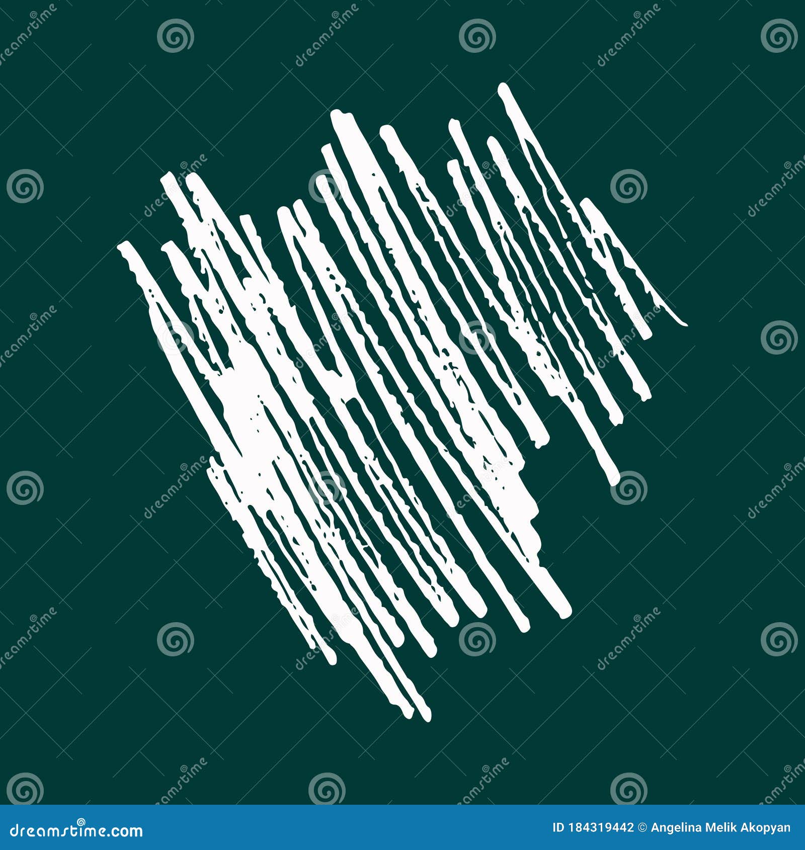 Vector Freehand Scribble Isolated on White Background Stock Vector ...