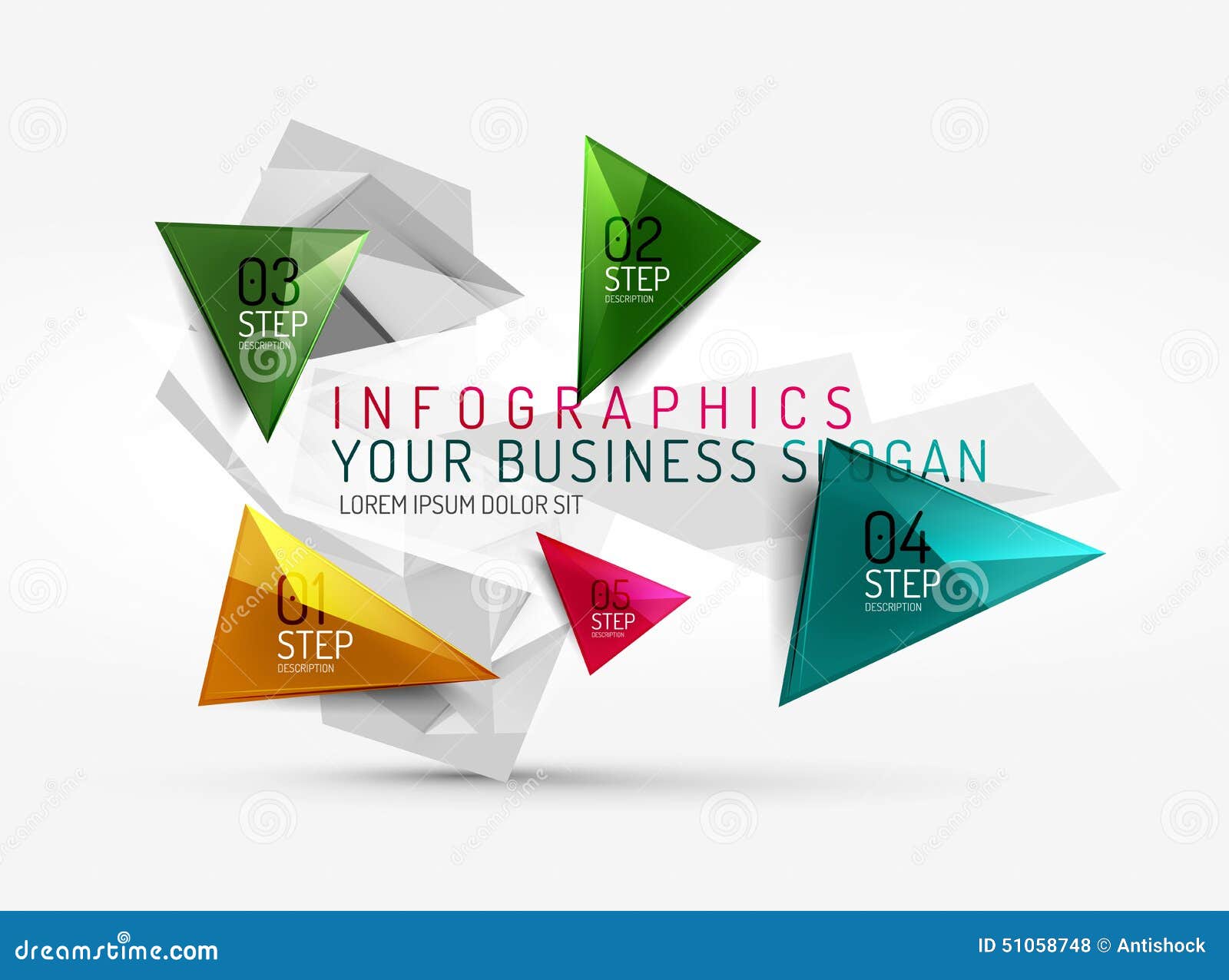 Vector Fresh Business Abstract Infographic Stock Vector - Illustration ...