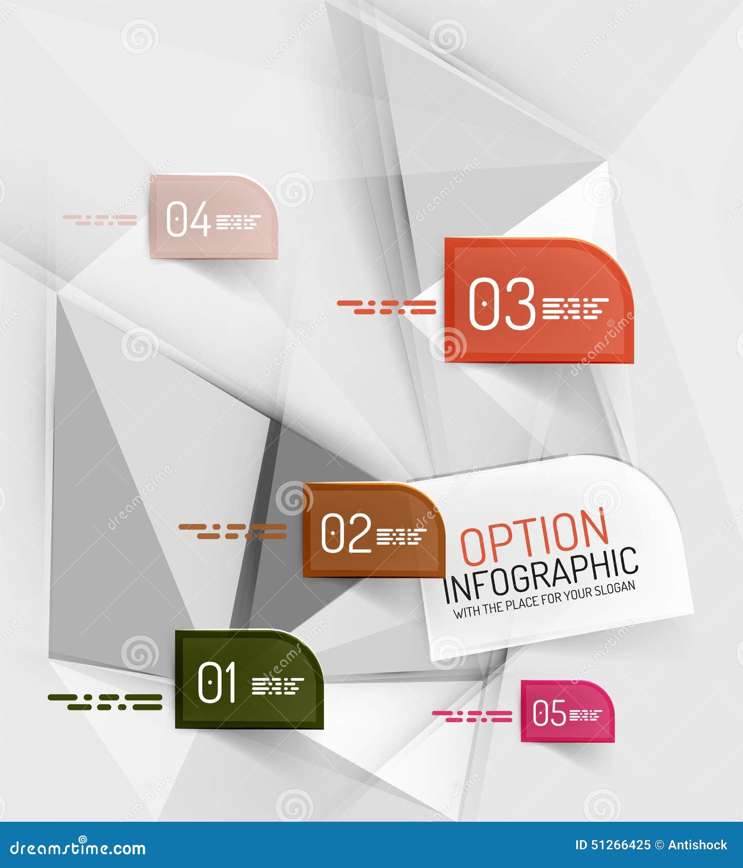 Vector Fresh Business Abstract Infographics Stock Vector - Illustration ...