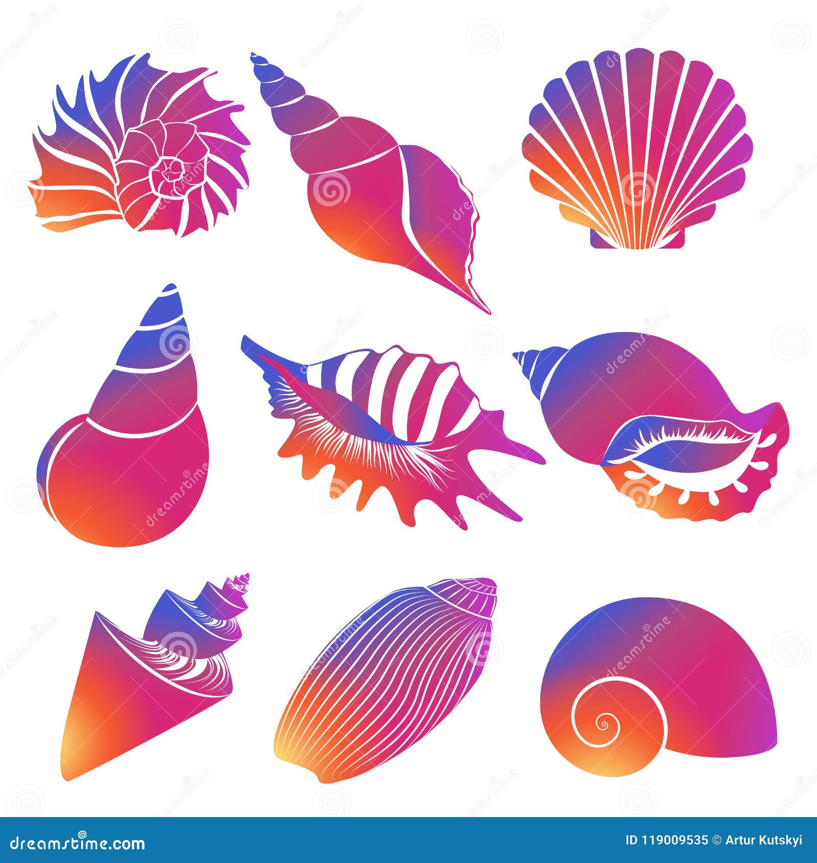 Pearl In Seashell. Open Seashels Scallop And Pearl Shell Icon ...