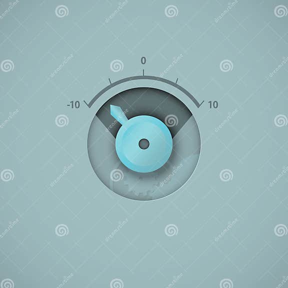 Vector Fuel or Volume Level Stock Vector - Illustration of display ...