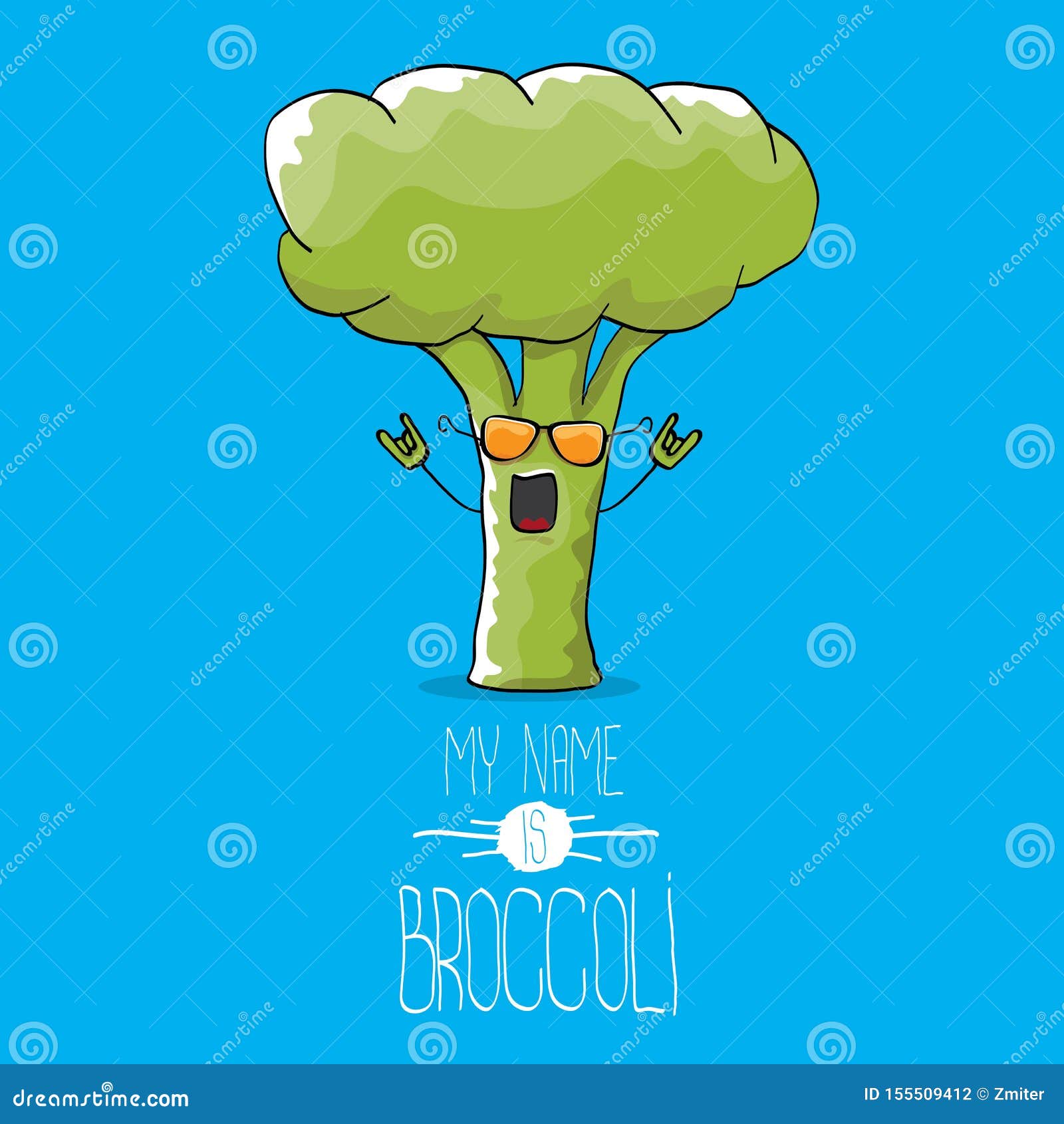 Vector Funny Cartoon Cute Green Broccoli Character Stock Vector ... Vector Funny Cartoon Cute Green Broccoli Character Stock Vector ...