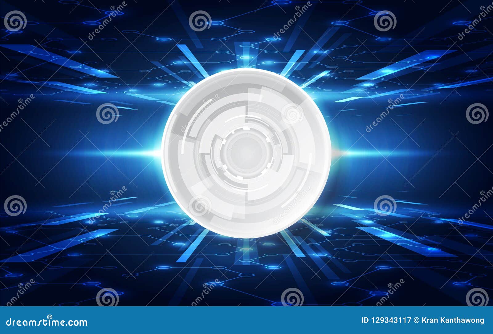 Vector Future Digital Technology Concept, Abstract Background ...