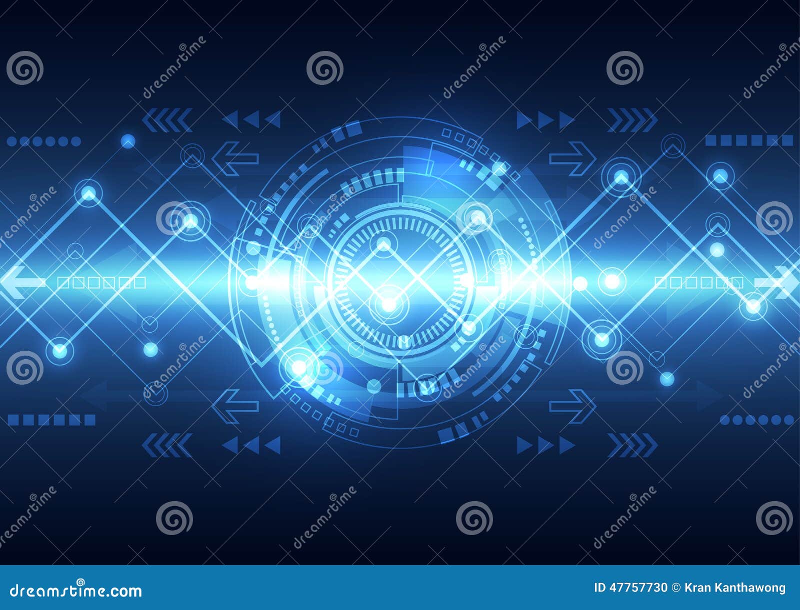 Vector Future Network Telecom Technology, Abstract Background Stock ...