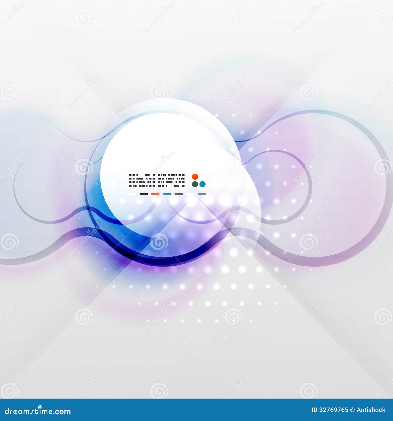 Vector Futuristic Blurred Hi-tech Shapes Stock Vector - Illustration of ...