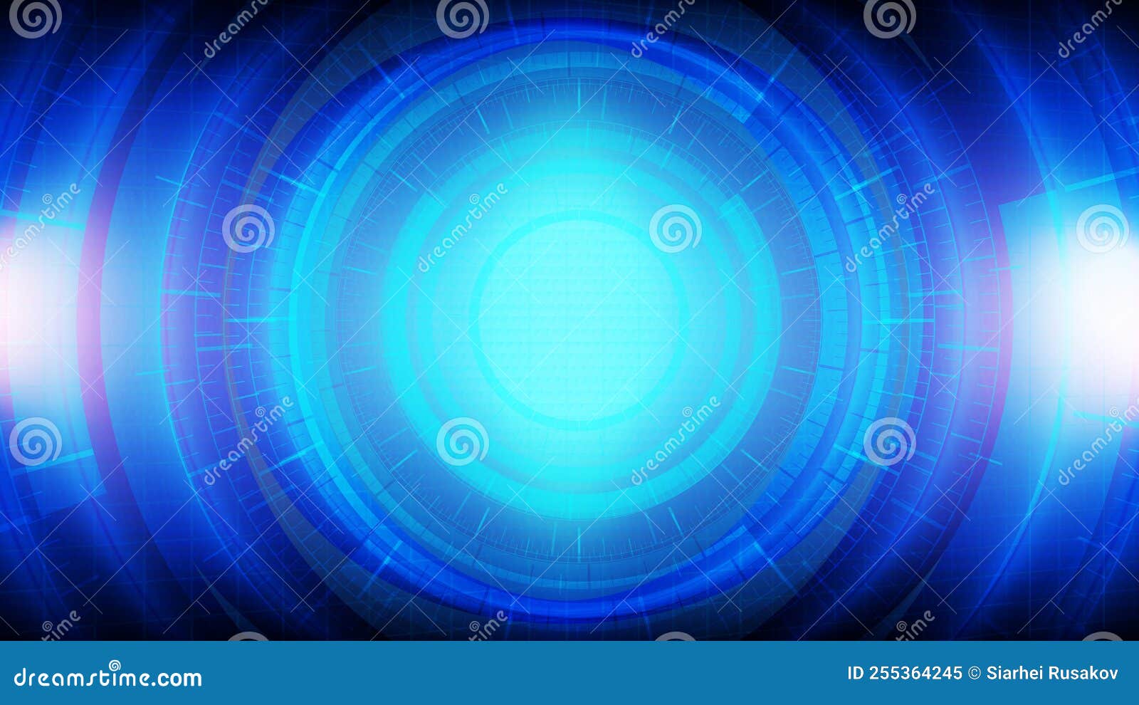 Vector Futuristic Concept of Digital Global Technology and the Internet ...