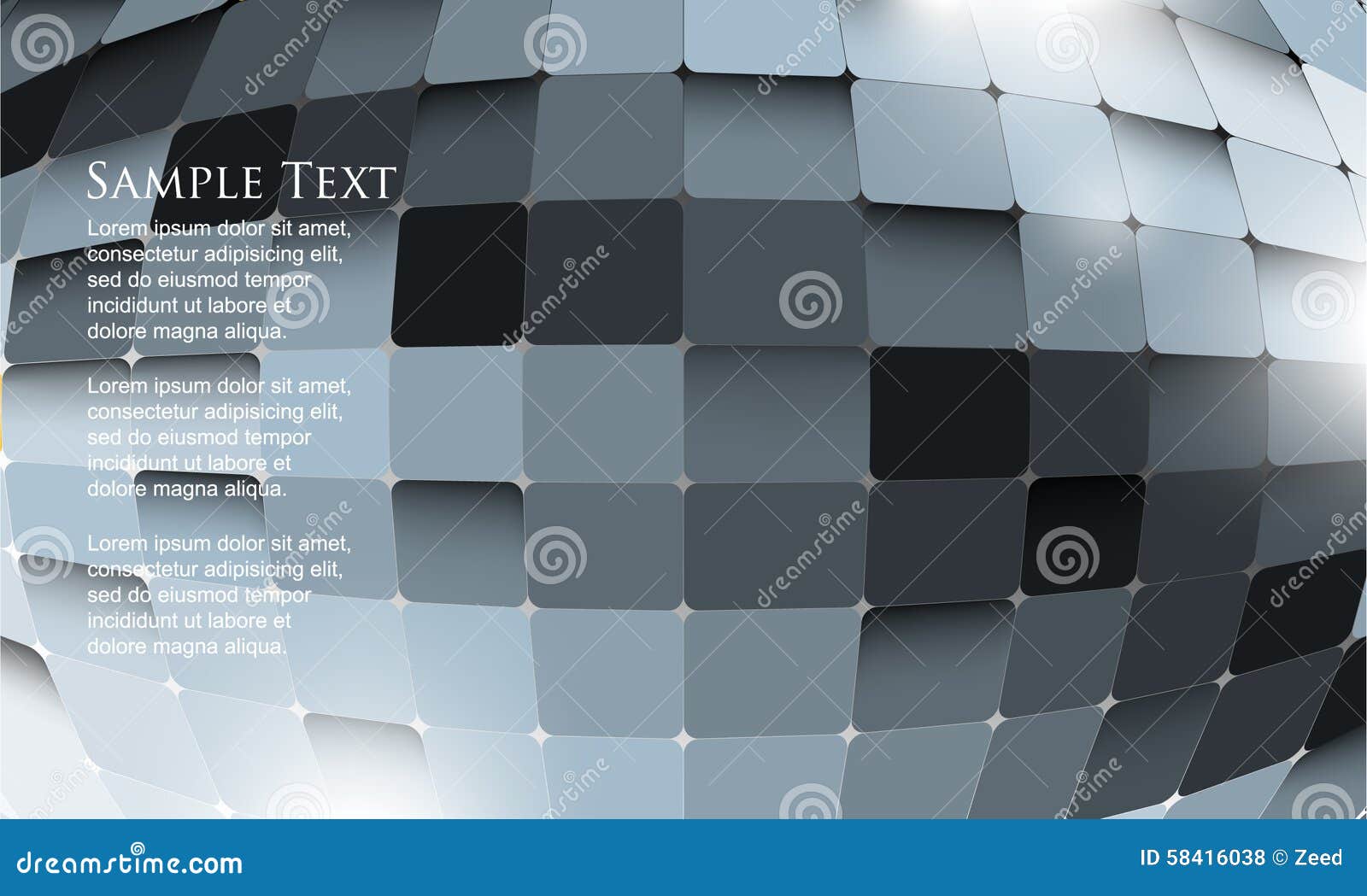 Vector Futuristic Seamless White Background Stock Vector - Illustration ...