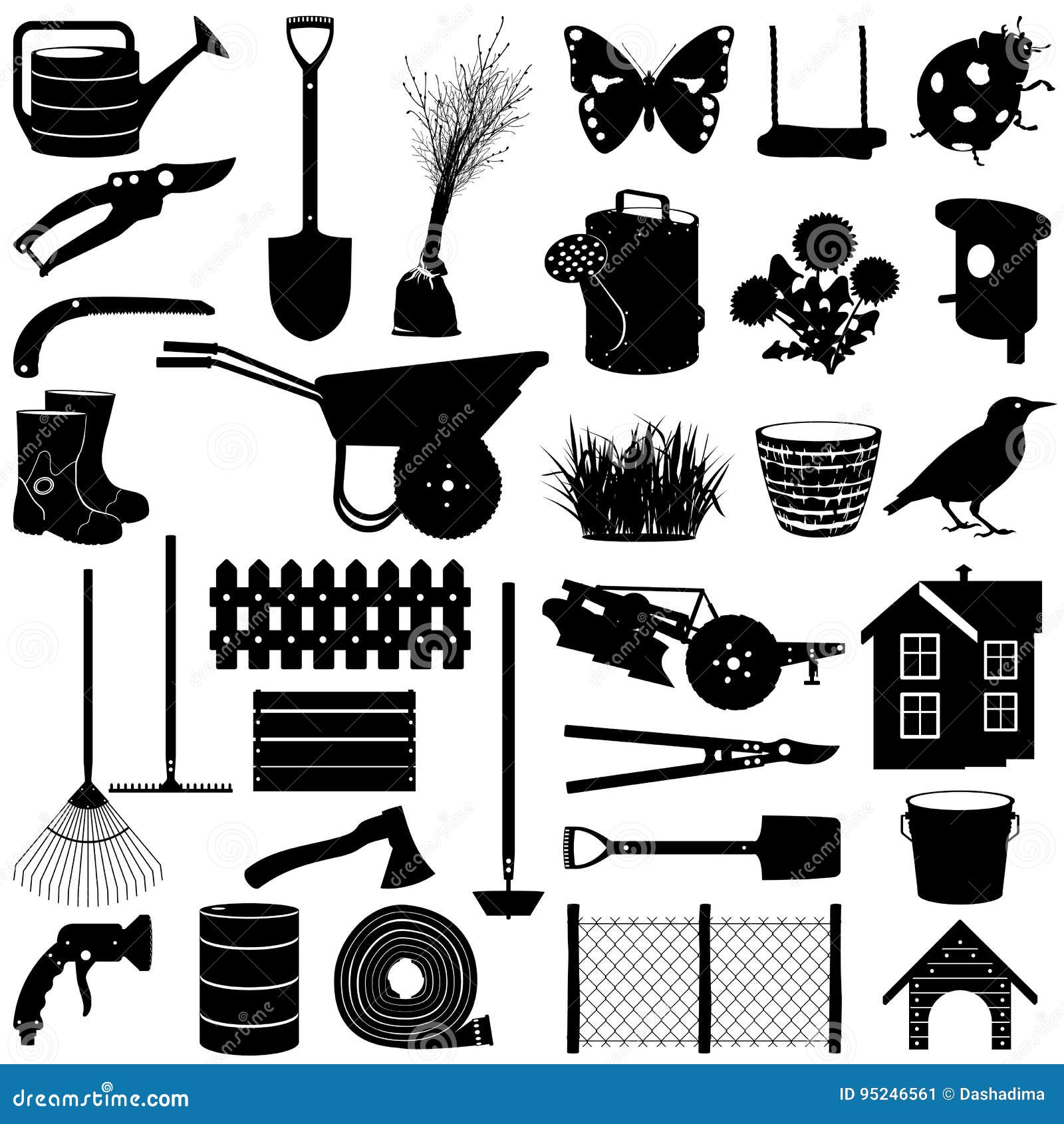 Vector Garden Pictogram | CartoonDealer.com #95246561