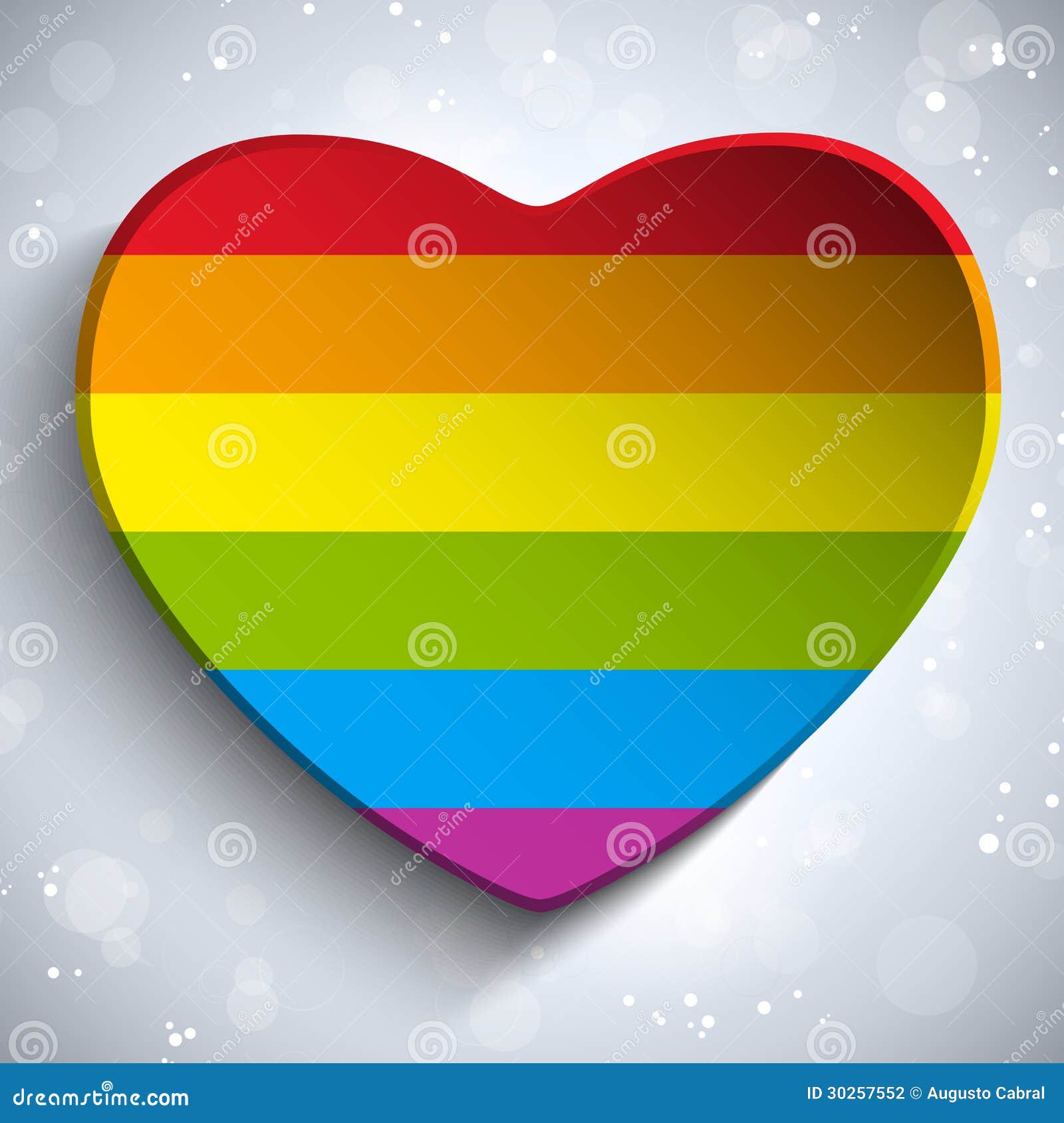 Gay Flag Heart Striped Sticker Stock Vector - Illustration of graphic ...