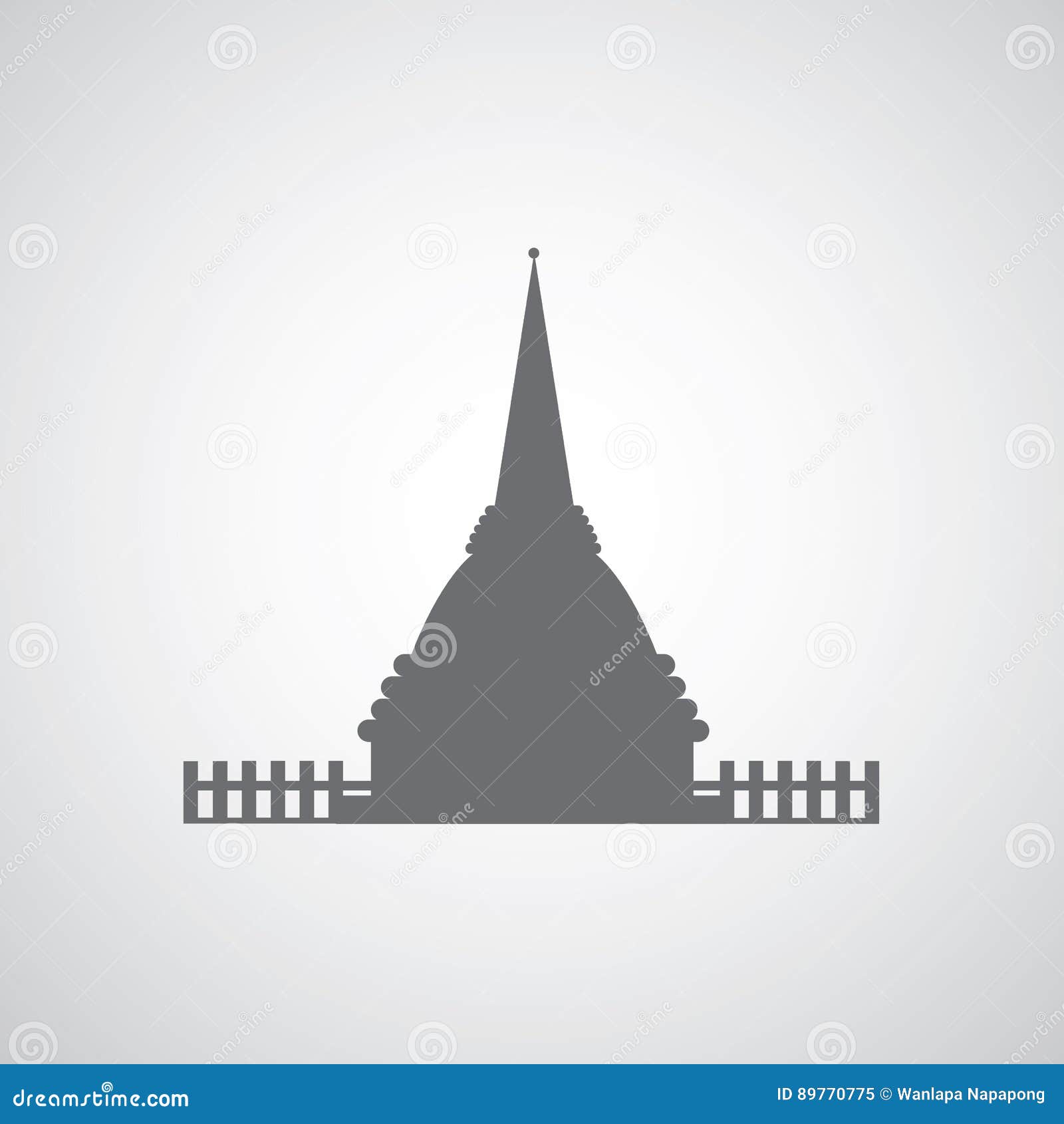 Vector General Pagoda Symbol Stock Vector - Illustration of design ...