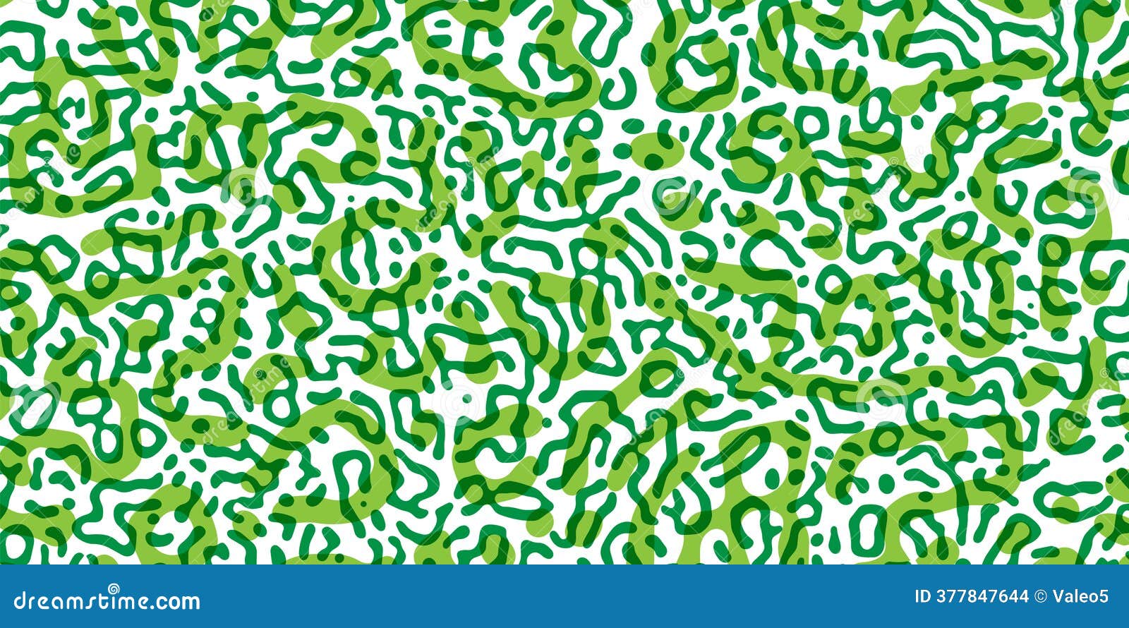 Turing Pattern Reaction Diffusion Model Chemical Bases Of Morphogenesis Cartoon Vector