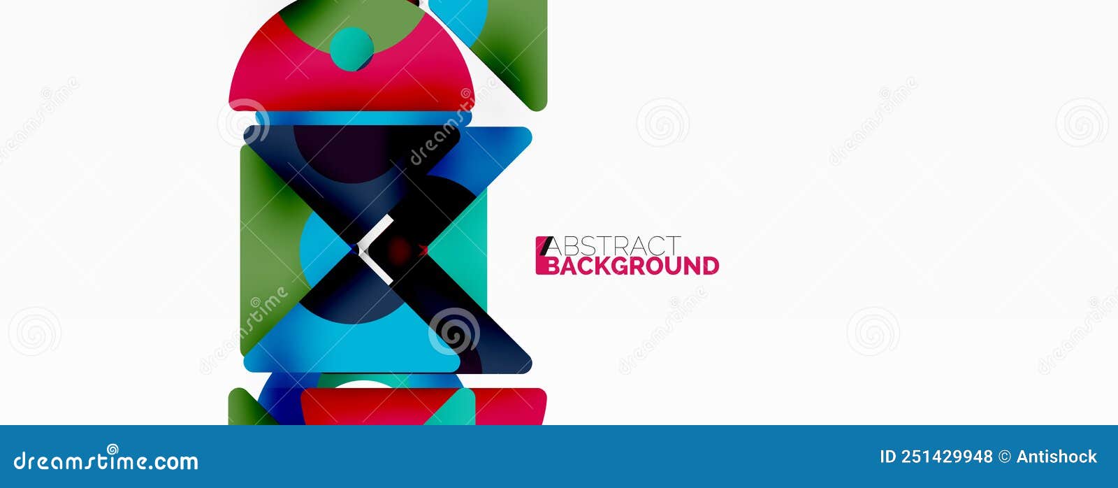 Vector Geometric Abstract Background Design Stock Vector - Illustration ...