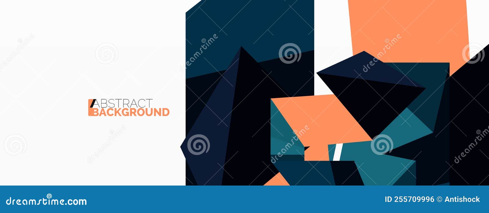 Vector Geometric Abstract Background Design Stock Vector - Illustration ...