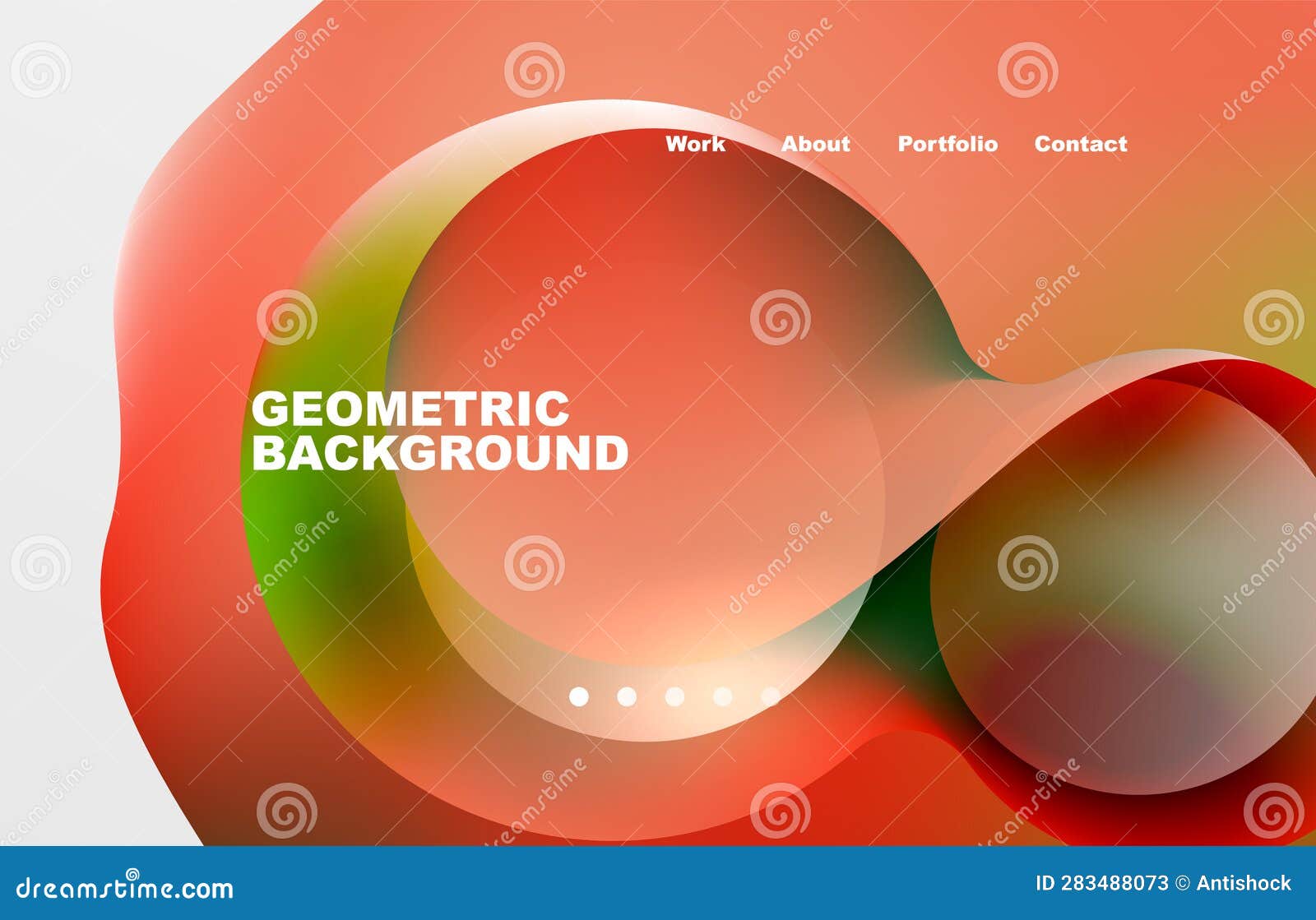 Vector Geometric Abstract Background Design Stock Vector - Illustration ...