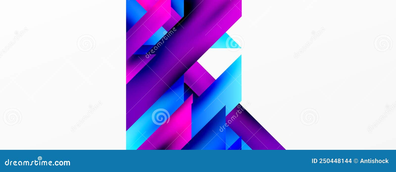 Vector Geometric Abstract Background Stock Vector - Illustration of ...