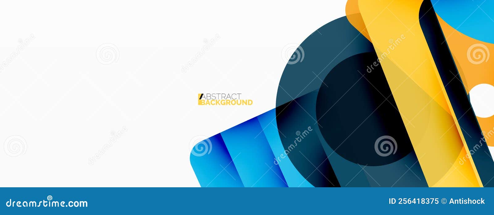 Vector Geometric Abstract Background Template Stock Vector ...